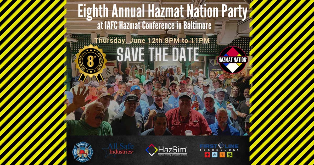HazSim, Hazmat Nation to Raise Money for Firefighter Cancer - HazmatNation